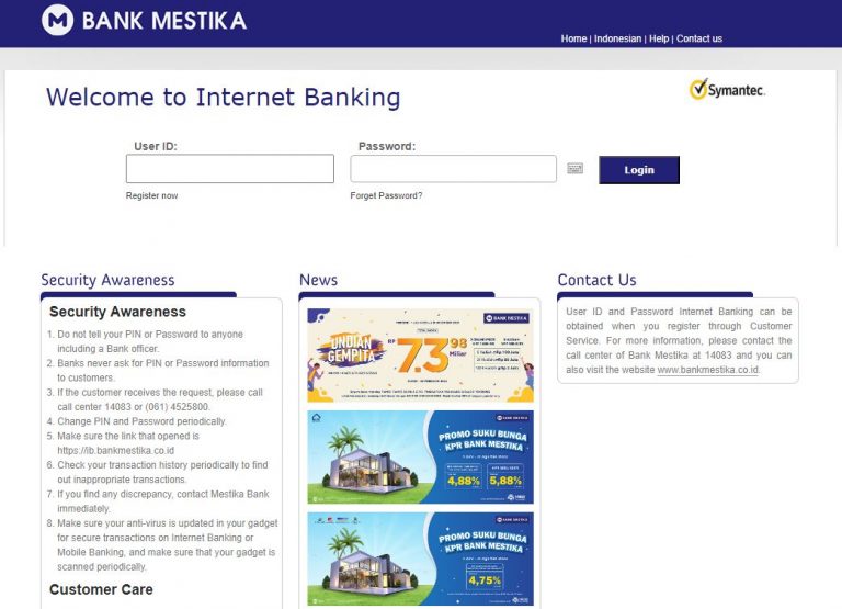 Panduan Cara Daftar dan Aktivasi Internet Banking Mestika